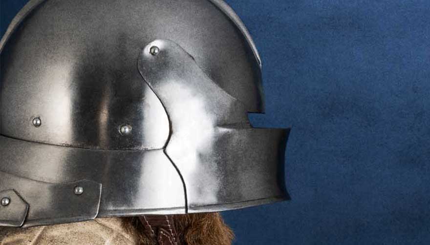 Helmets Late Medieval – Zeughaus Armoury